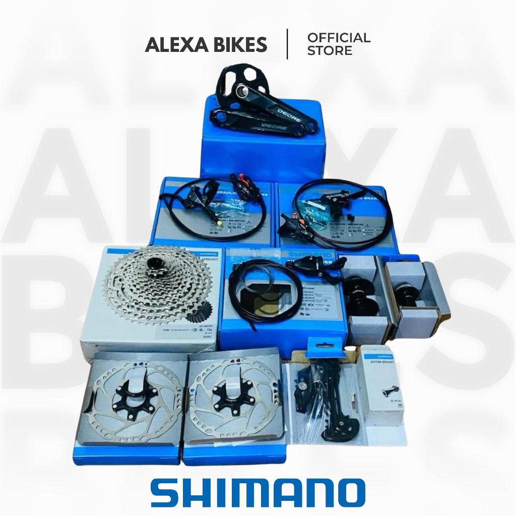 SHIMANO GROUPSET M6100 DEORE 1x12 HYDRAULIC (1x52x32x170MM / 1x52× ...