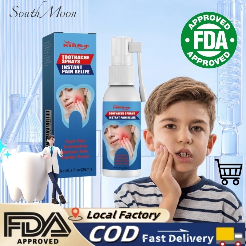 Toothache Pain Relief Spray Effective Treatment Teeth Pain Swell Dental ...