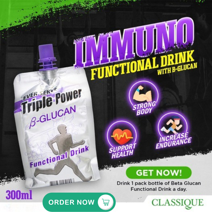 Classique Beta Glucan Dengue Cure Immunity Energy Booster Strong Body ...