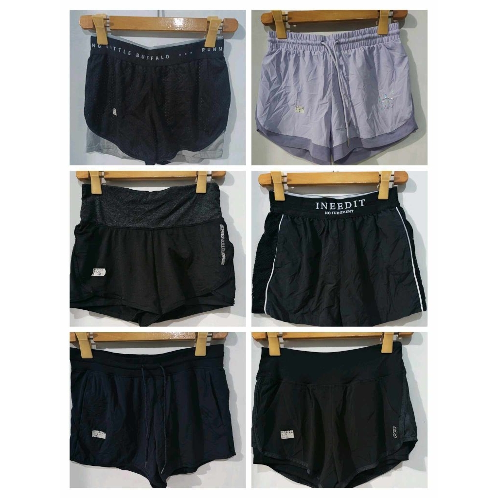 Running shorts Ukay (like new/Super like new/good condition) | Shopee ...