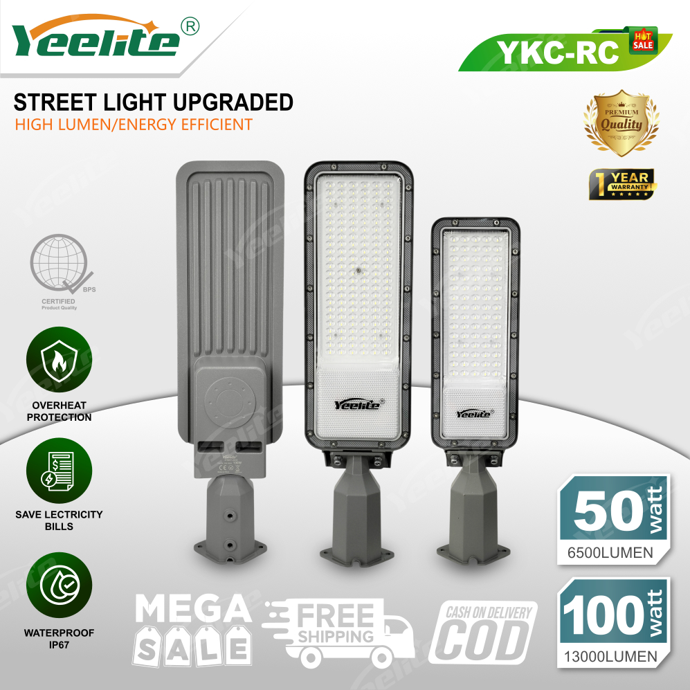 YEELITE LED Plug-in Flood Light - IP65 Waterproof High Gloss Finish Durable and Portable YKC-RC ...