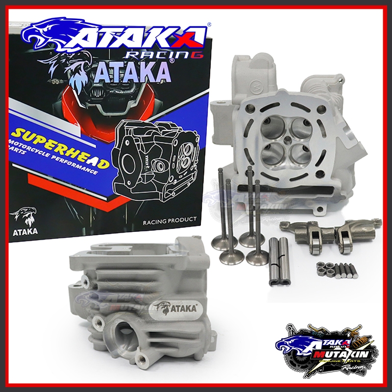 ATAKA Racing CNC Cylinder Head Assy Sniper 135 Sniper 150 (20/23,23/26 ...