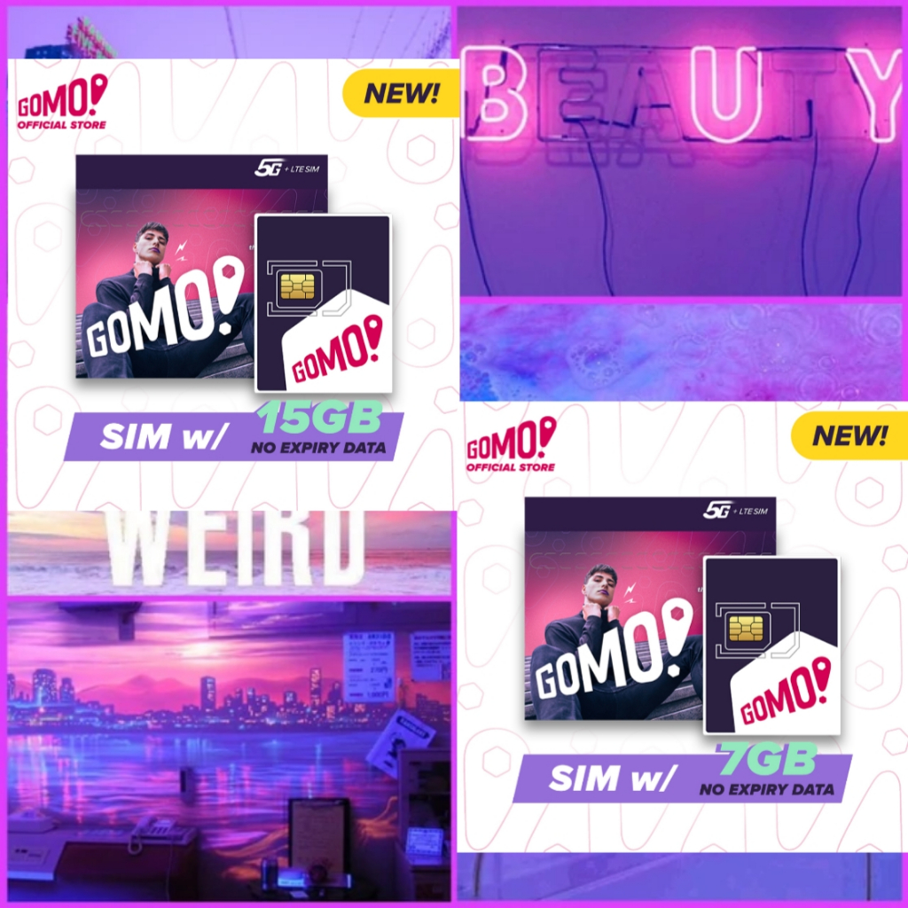 GOMO SIM UNLI 30 DAYS / 30GB NO EXPIRY (SUPER FAST DELIVERY) | Shopee Philippines