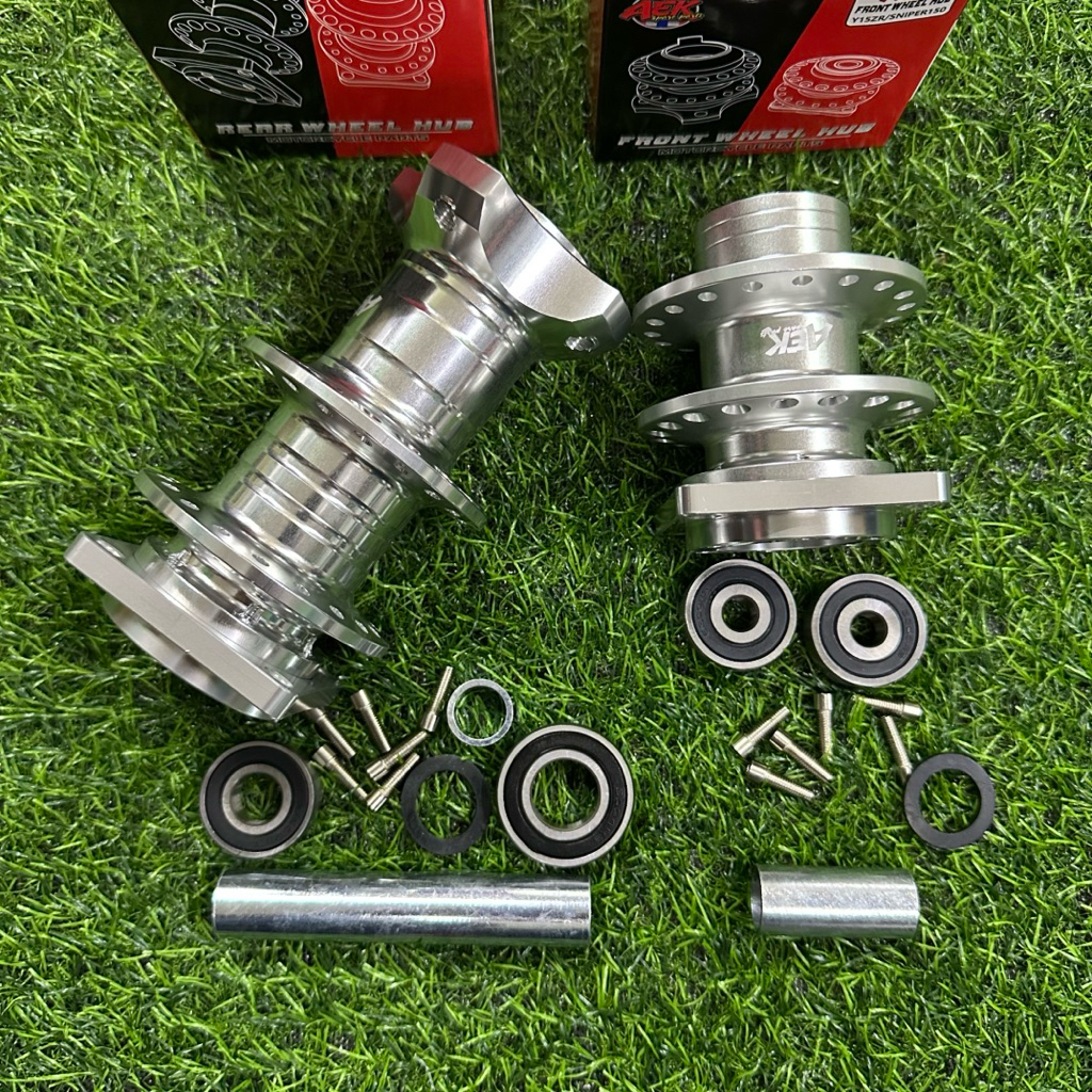 AEK Lighten Hub Set Sniper 150/ Y15zr Thailand (SILVER) | Shopee ...