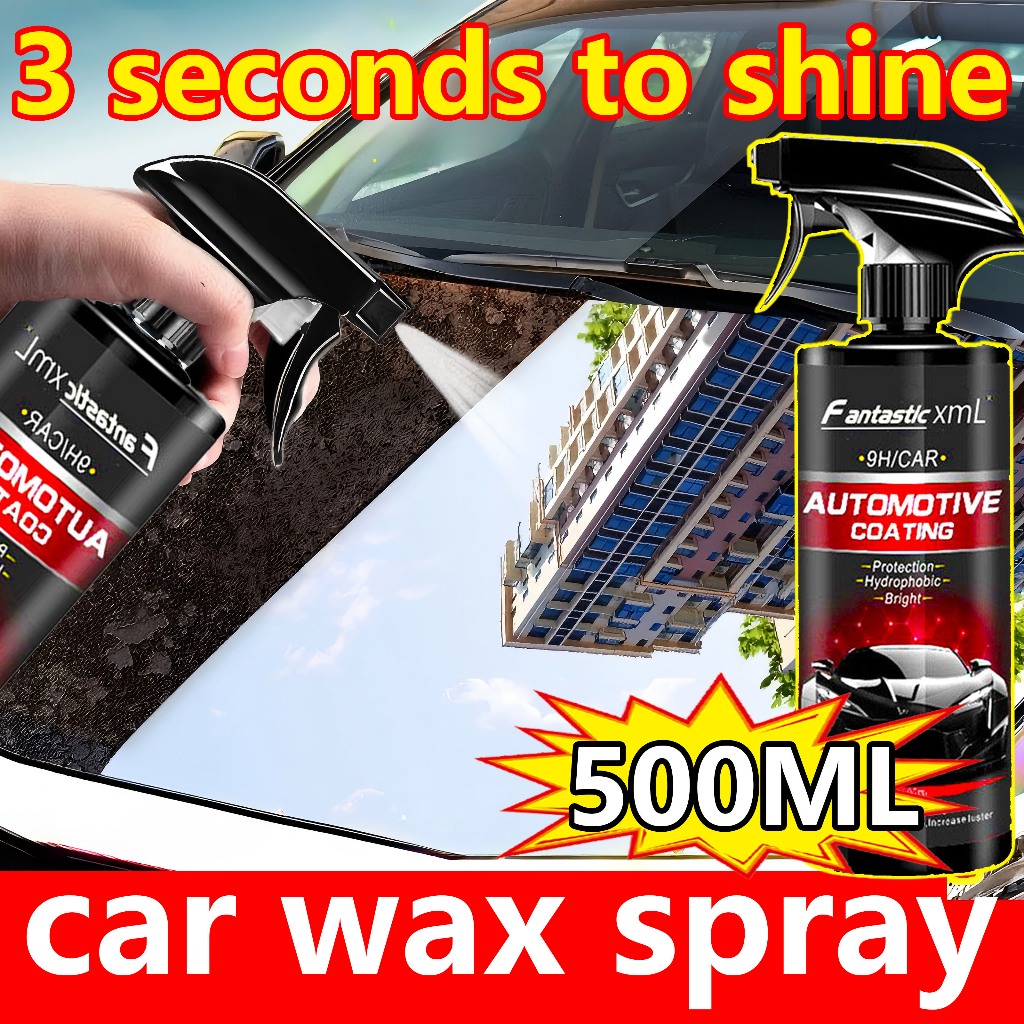 Car Wax Spray super shine 500ml Nano Ceramic Coating waterproof anti dust car spray Original ...