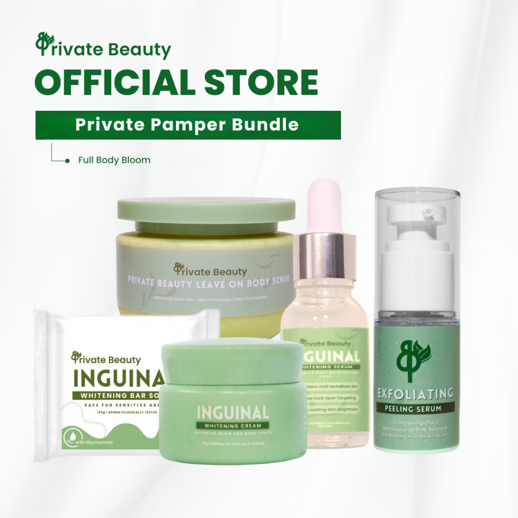 Private Beauty - BUNDLES for Brightening & Whitening set for Sensitive ...