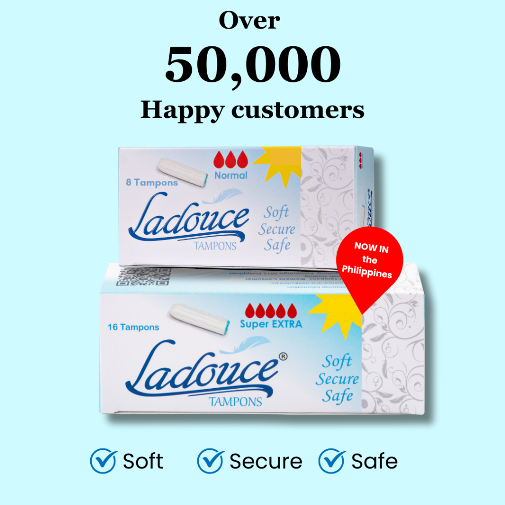 24pcs Ladouce® tampons NORMAL AND SUPER EXTRA | Highly Absorbent ...