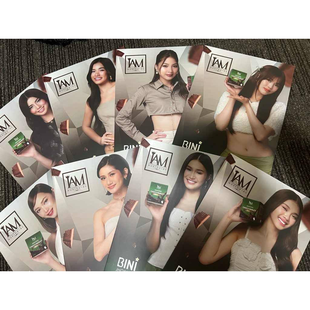 [BINI] IAMWORLDWIDE x BINI OFFICIAL LIMITED Folders (I am Worldwide ...