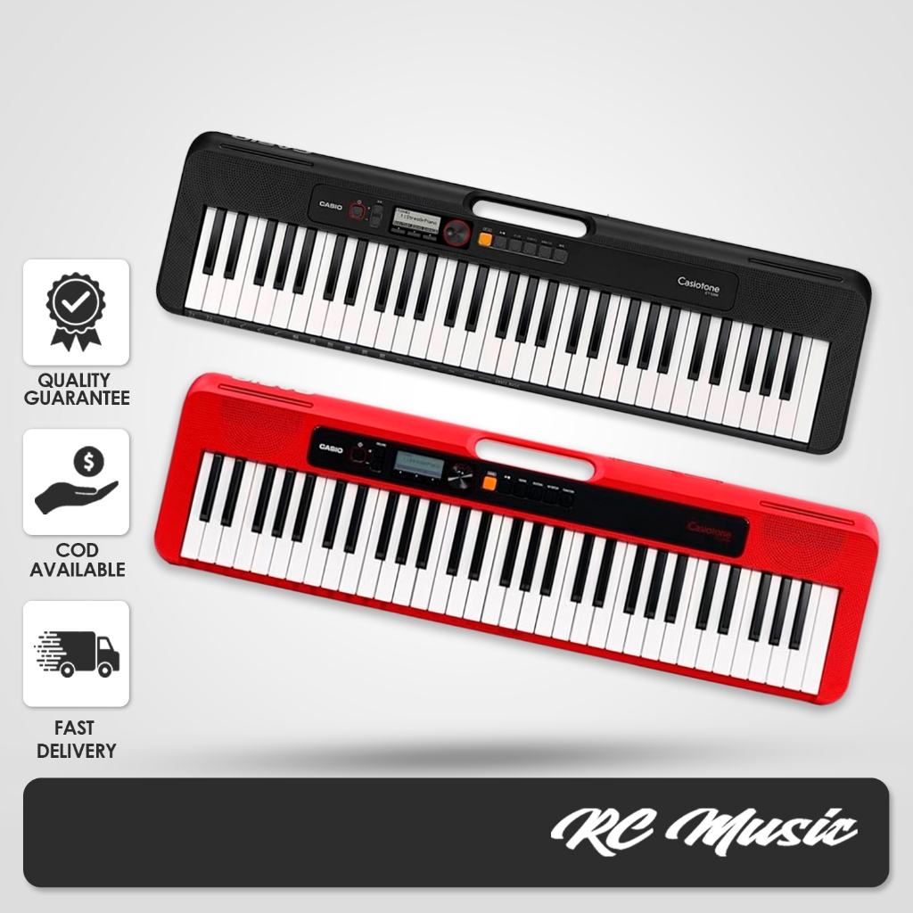 RC Music Casio CT S200BK Compact and Versatile 61 Key Digital Keyboard ...