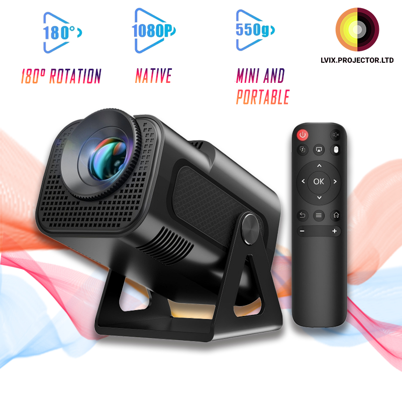 HY320 Pro 4K Smart Projector | Android 13, 1080P, Big LCD, Dual-Band ...