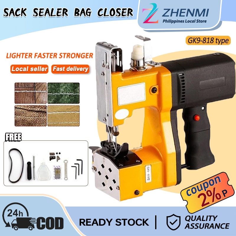 Portable Sack Sealer Bag Closer Sewing Machine Hand Held Woven Sack ...