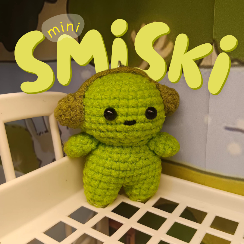 Smiski Crochet Keychain | Shopee Philippines
