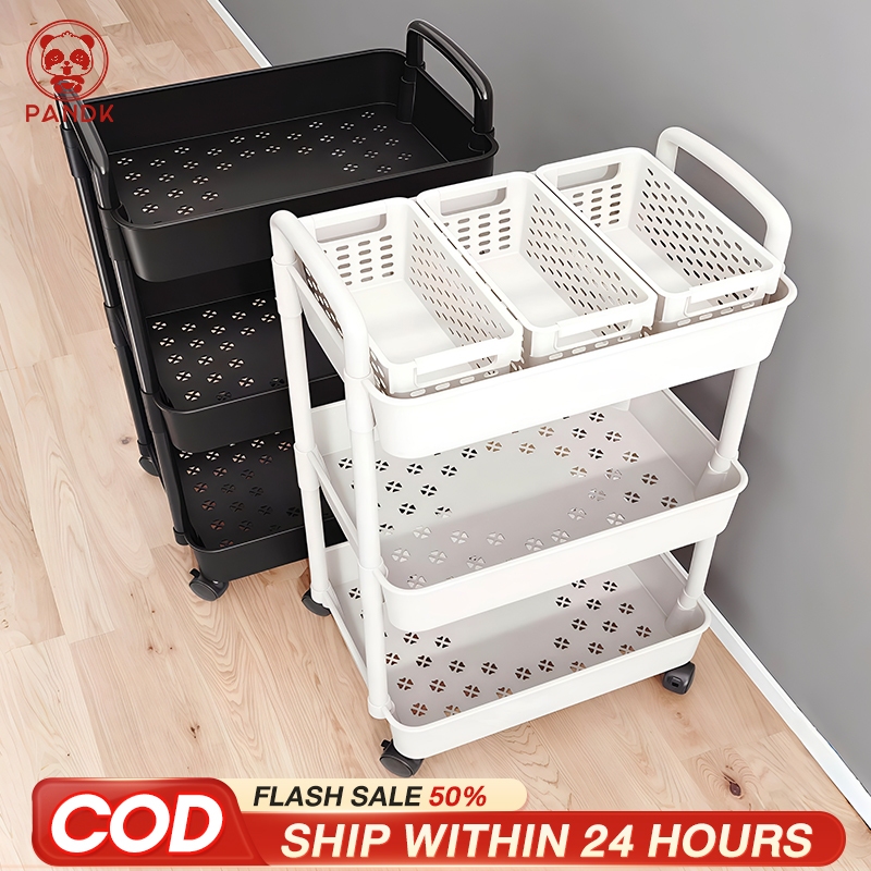 Trolley Cart Organizer Rack Organizer Storage Moving Rack Trolley Rack ...