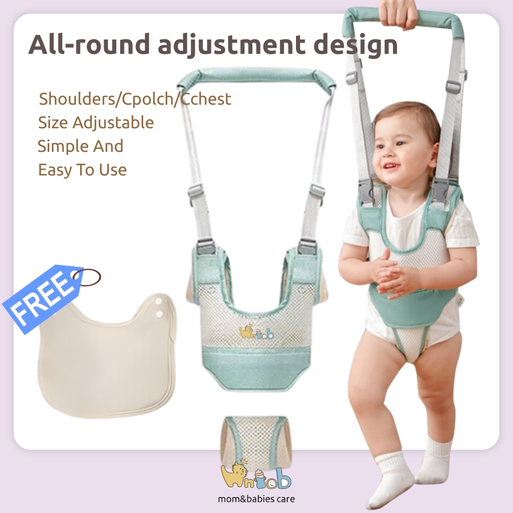 Hntob 6-24M Baby Walking Harness Assistand Sit to Stand Walker Learning ...
