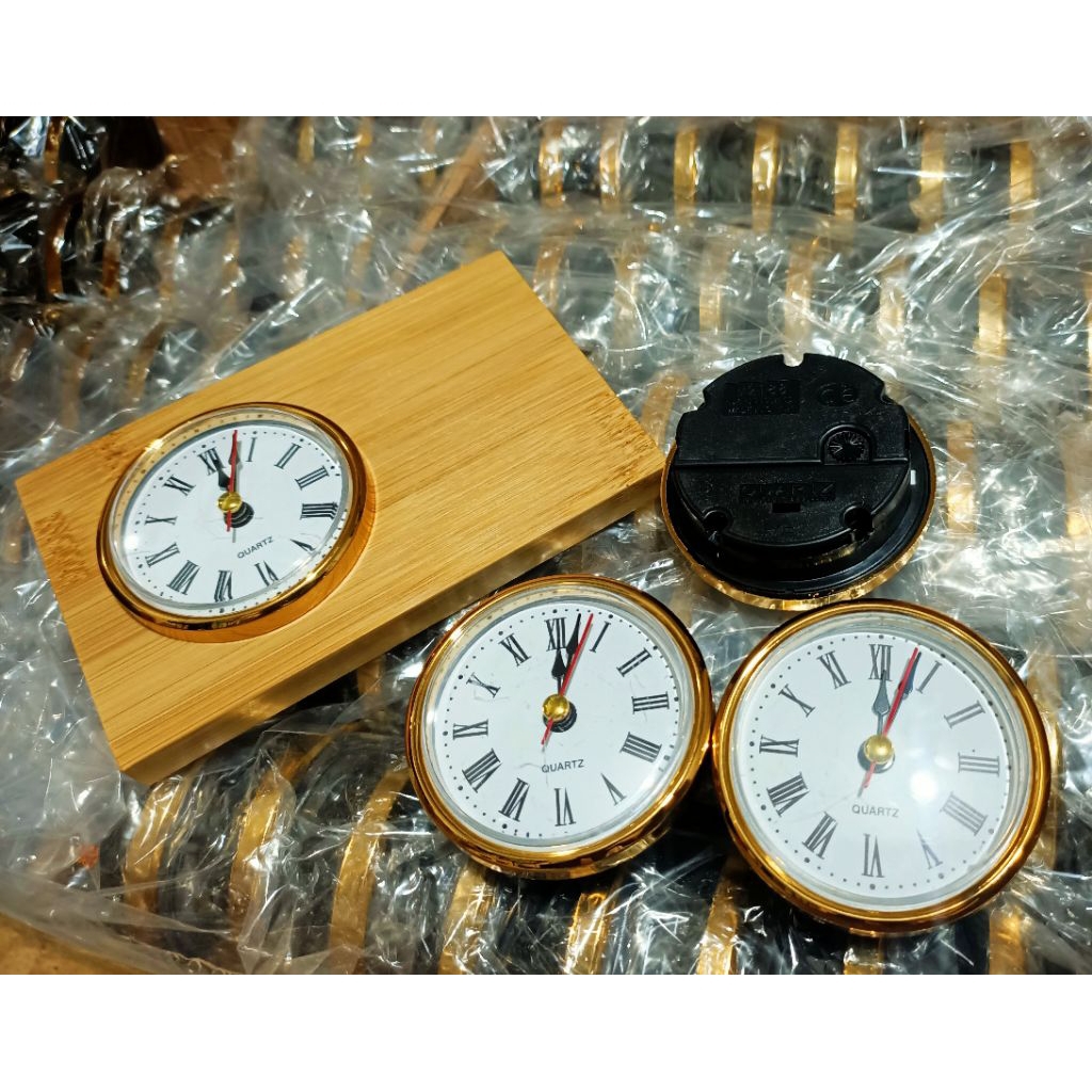 10 / 20 Sets Wooden / Bamboo Deskclock | Shopee Philippines