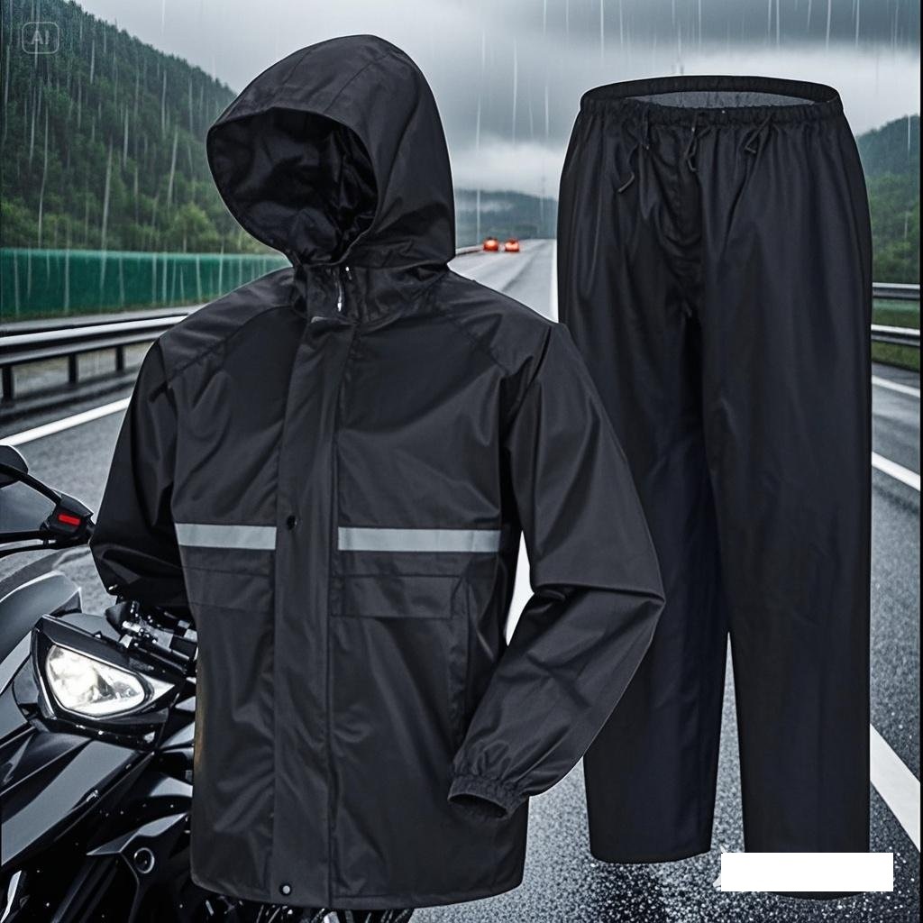 Chinee Shield Waterproof Motorcycle Raincoat/Kapote/Raincoat With Pouch ...