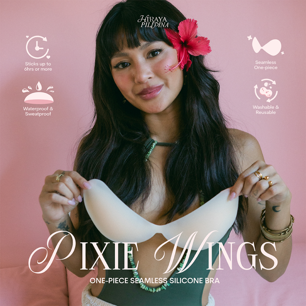 *Hiraya Pilipina* PIXIE WINGS (One-piece Seamless Push Up Silicone Bra ...