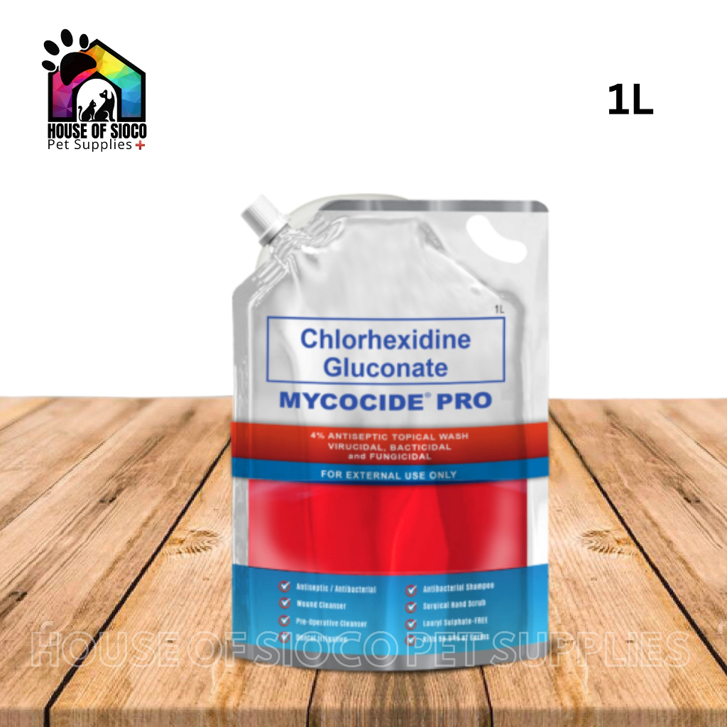 Mycocide Pro Chlorhexidine Gluconate 1L | Shopee Philippines