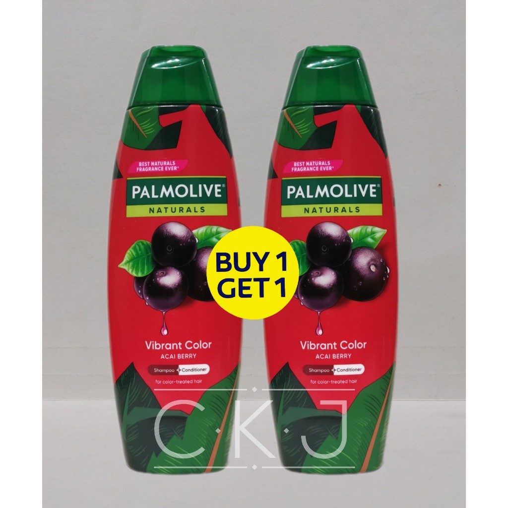 PROMO Palmolive Naturals Shampoo Vibrant Color 180ml BUY 1 TAKE 1 ...