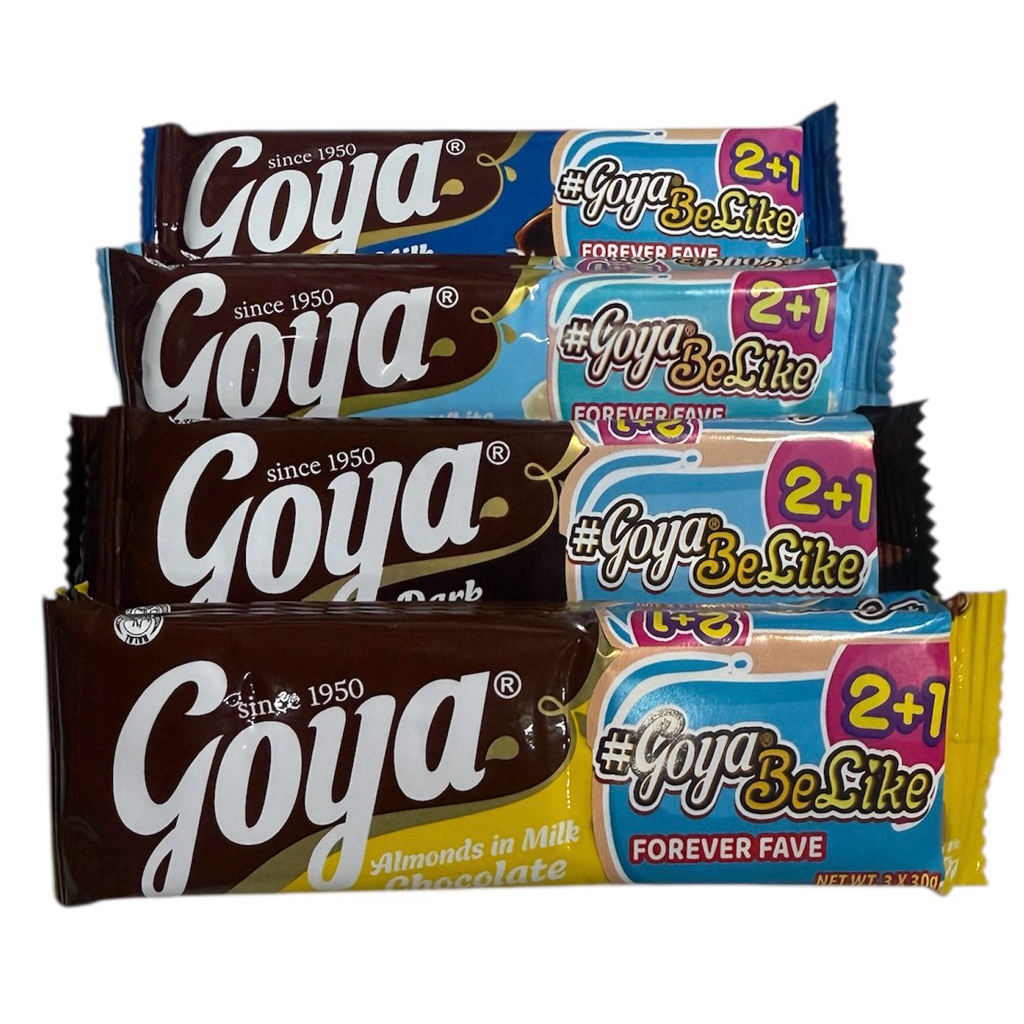 GOYA Milk Chococolate/Almond/Dark/White/Yogurt | Shopee Philippines