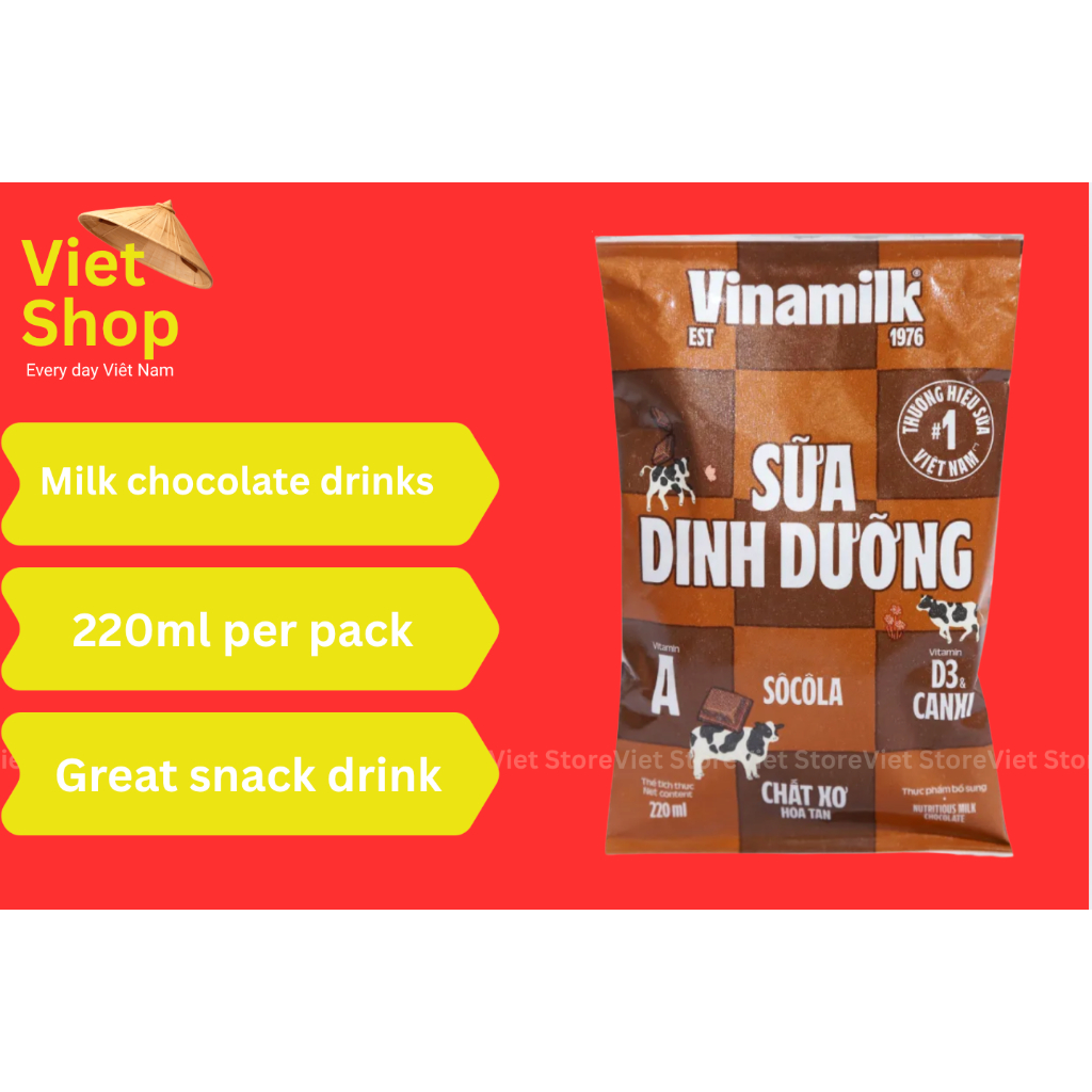 Vinamilk Vietnamese Milk 220ml | Shopee Philippines