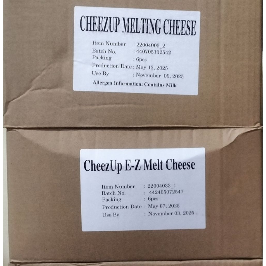 2case(12pcs) - CheezUP EZ Melt 1.9kg - EZ Melt cheese / quickmelt ...