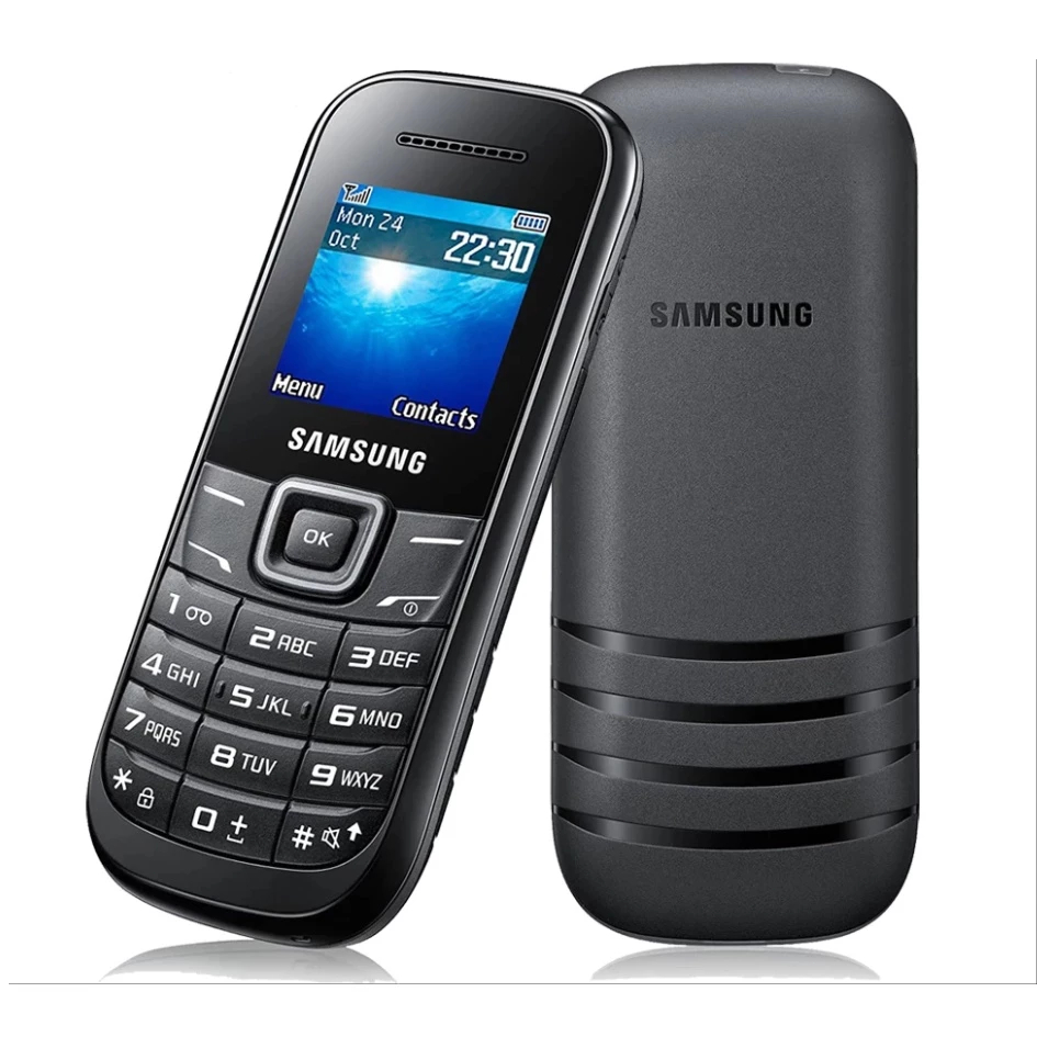 Original GT-E1200 Samsong Keypad Phone Single SIM Cellphone Feature ...