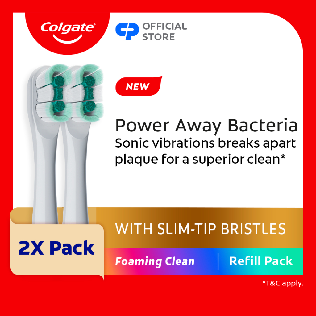 Colgate Total Battery Powered Toothbrush 2 Pack Refill | Shopee Philippines