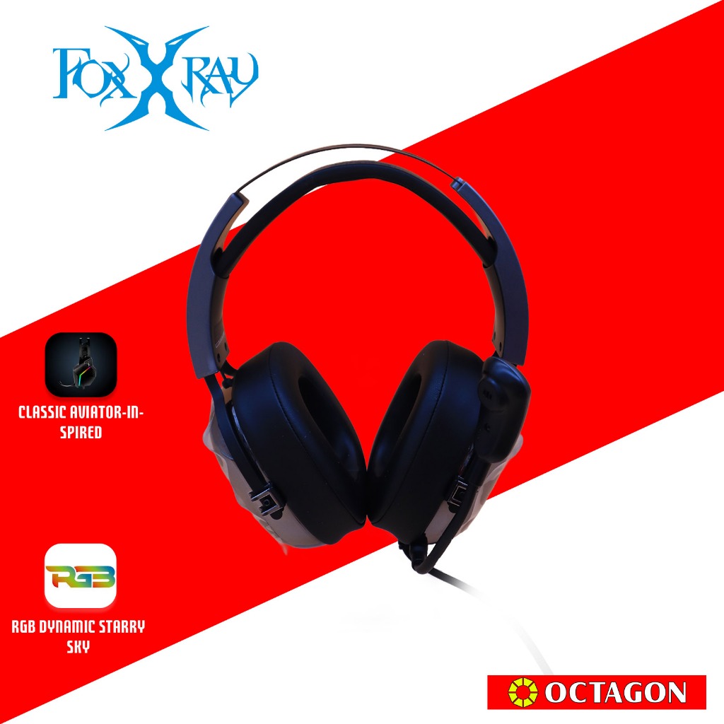 FOXXRAY FXR-HAU-38 SPATIAL SPECTRUM 7.1 RGB USB GAMING HEADSET | Shopee ...