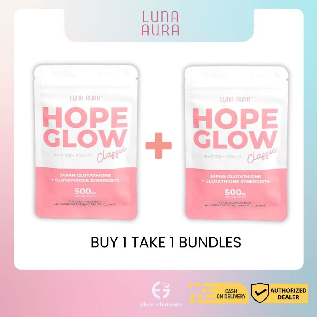 Luna Aura Hope Glow Light Hope Glow Classic Glutathione Capsule Hope ...