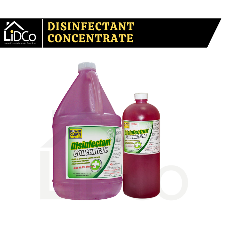 Powerclean DISINFECTANT CONCENTRATE "Anti Langaw Spray" Gallon/Litre ...