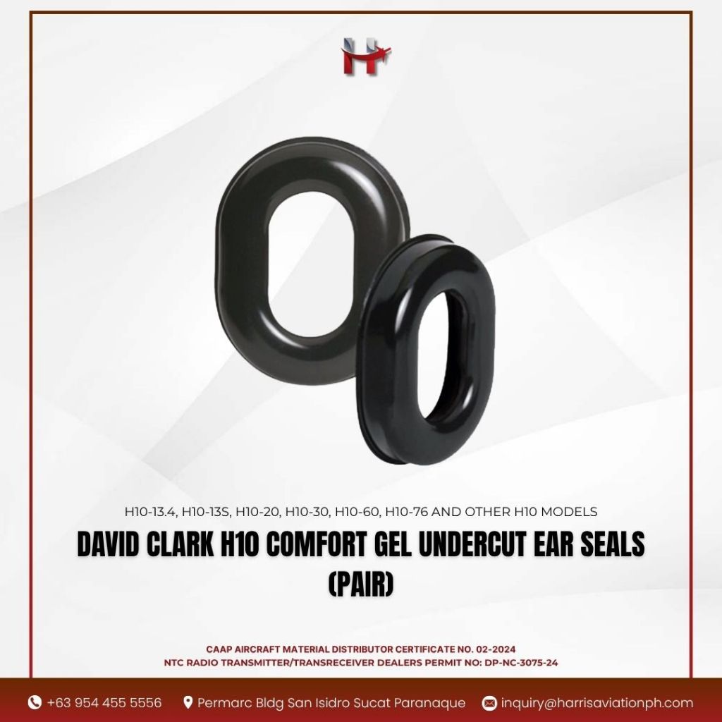 DAVID CLARK H10 COMFORT GEL UNDERCUT EAR SEALS (PAIR) | Shopee Philippines