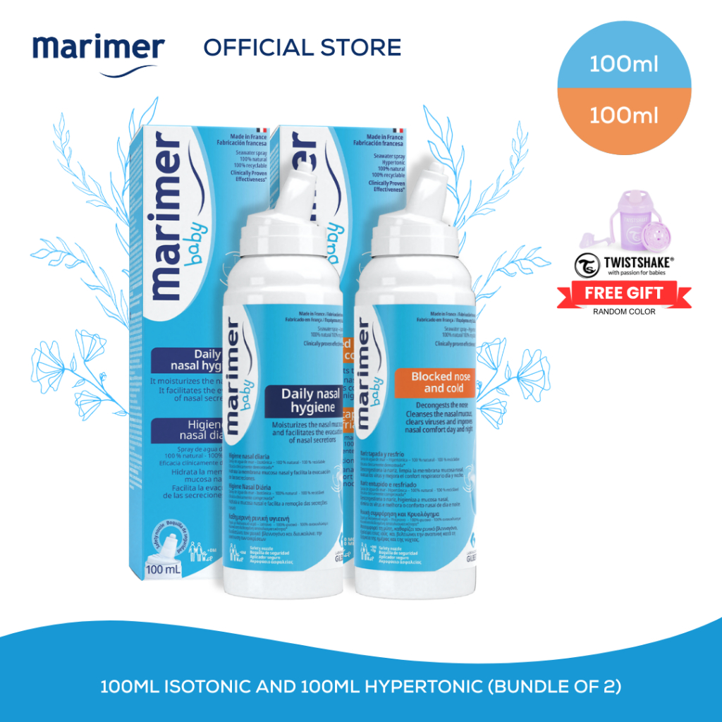 Marimer Baby Duo Nasal Spray – Isotonic (Daily & Allergy Use ...