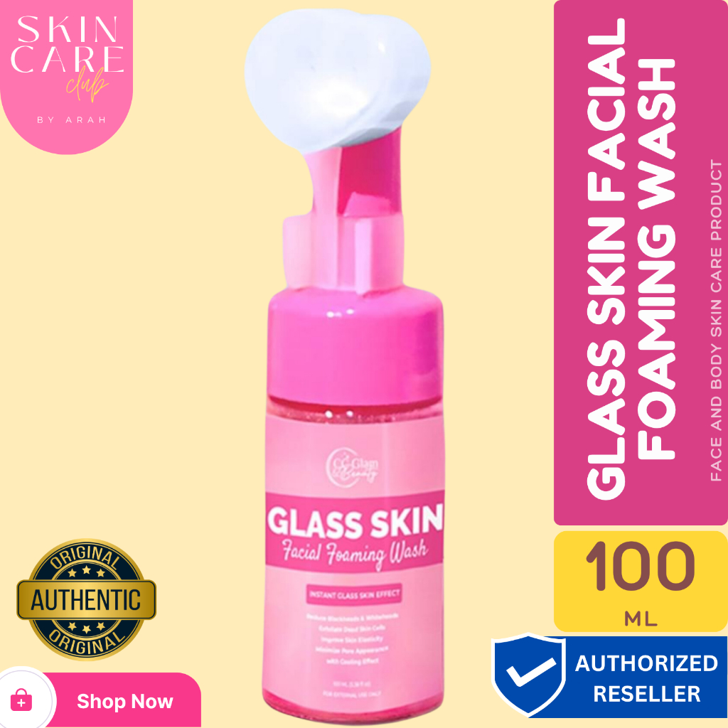 Glowing Glass Skin Facial Foaming Wash by CC Glam and Beauty | 100ml ...