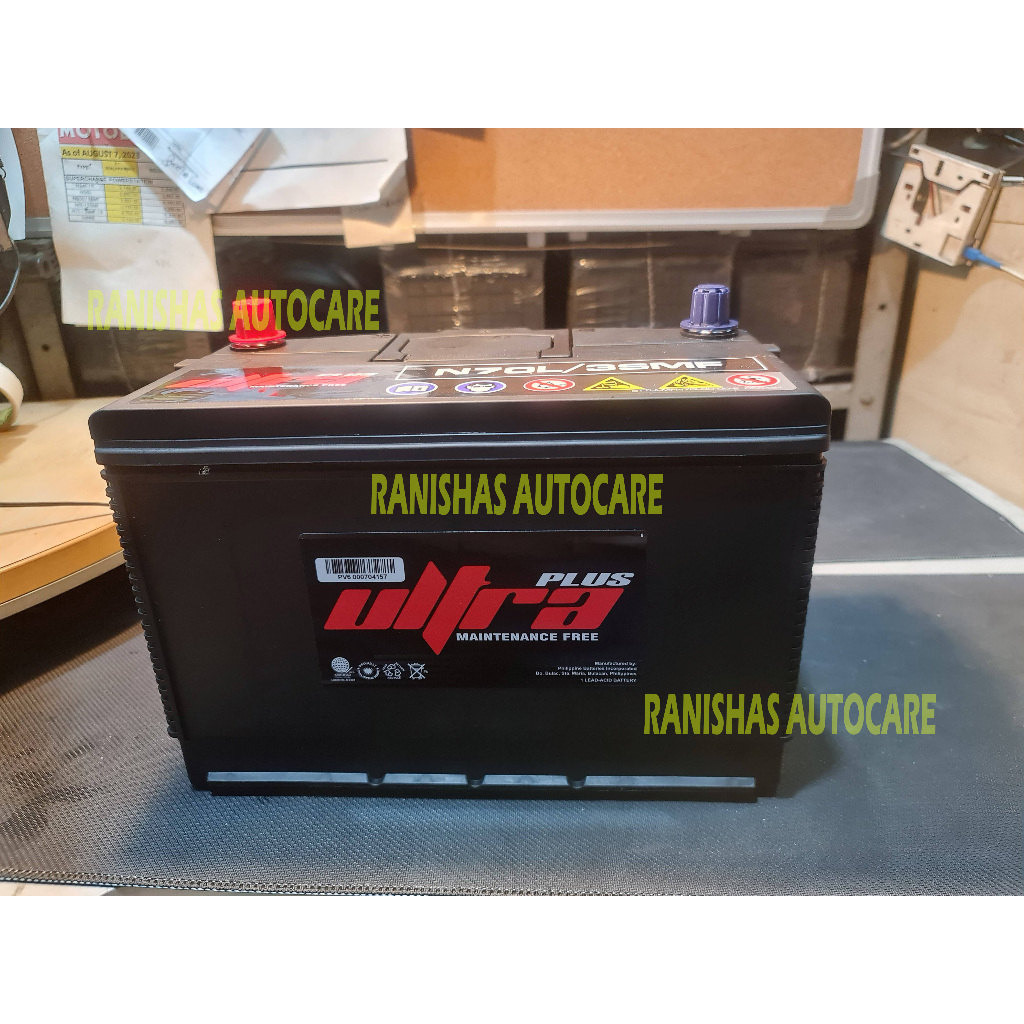 MOTOLITE 3SMF ULTRA PLUS Maintenance Free Car Automotive Battery 3SM N70 N70L D31 D31L D31R ...