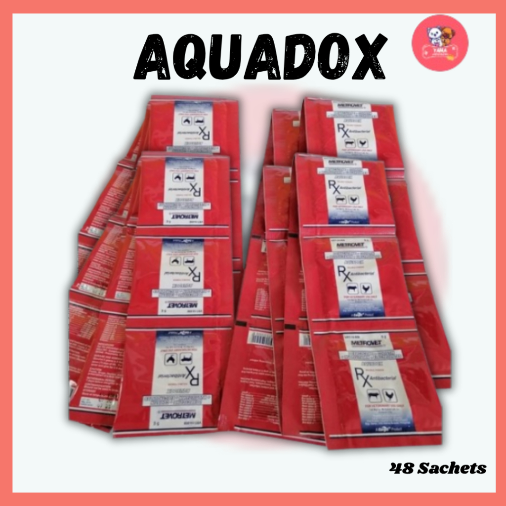 [YANA] 48PCS AQUADOX POWDER/ GAMEFOWL/ Fighting cock multivitamins ...