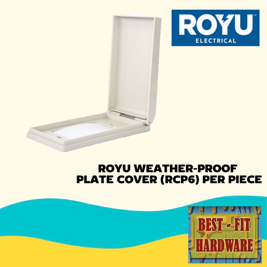 ROYU CLASSIC - WEATHER PROOF PLATE COVER (RCP6) PER PIECE | Shopee ...