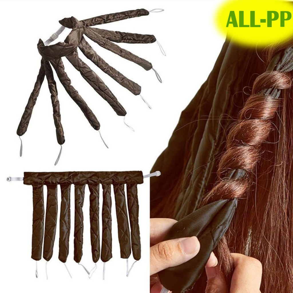 Overnight Hair Curling Ribbon SleepFriendly Wave Maker Curling Headband ...