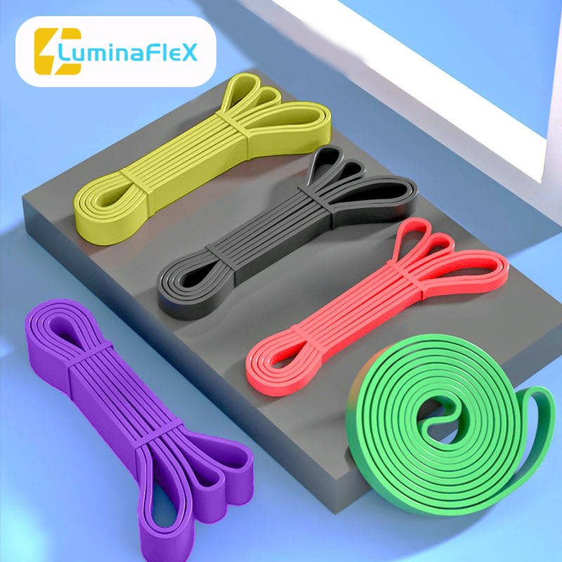 LuminaFlex Resistance Band Workout Pull Up Elastic Bands For Men/Women ...