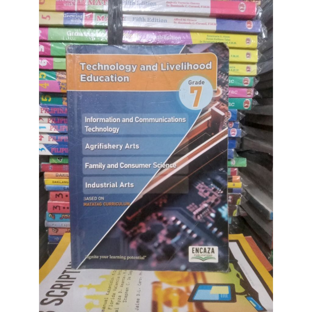 TECHNOLOGY AND LIVELIHOOD EDUCATION GRADE 7 (USED) | Shopee Philippines