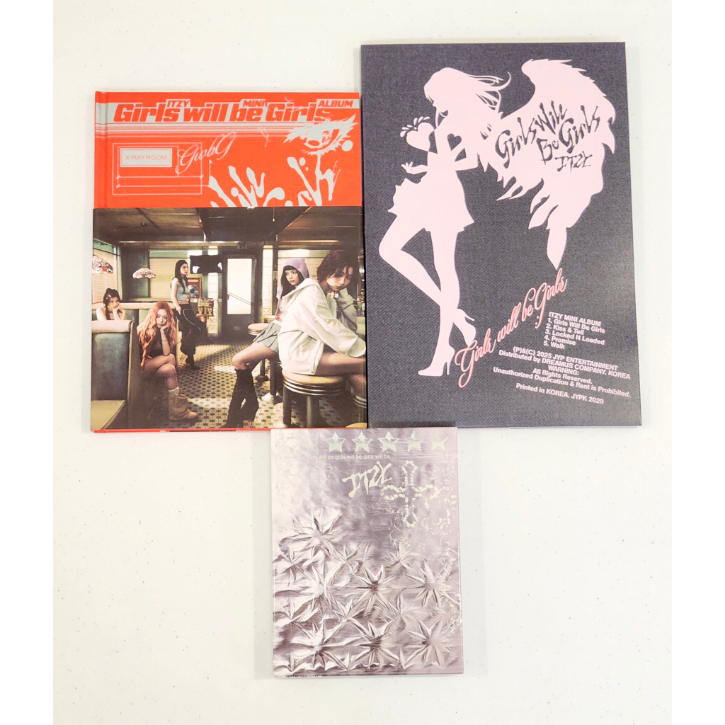 [RESTOCK!][ONHAND] ITZY Girls Will Be Girls Photobook, Folder, & Box ...