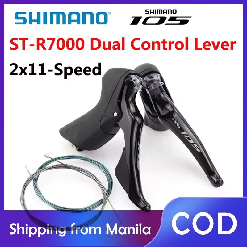 SHIMANO 105 ST R7000 Dual Control Lever 2x11 Speed Road Bike Shifter ...