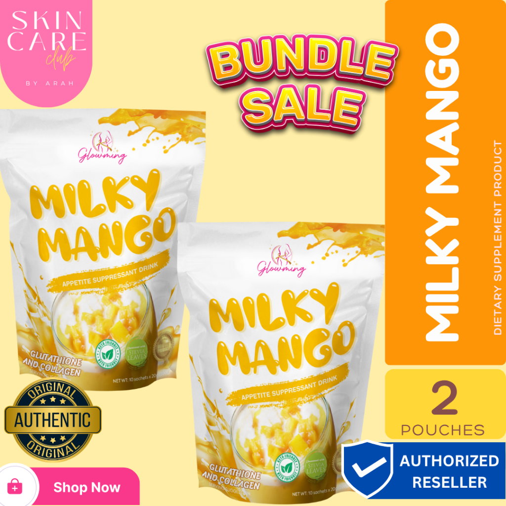 Milky Mango with Glutathione, Collagen by CC Glam and Beauty - Set of 2 ...