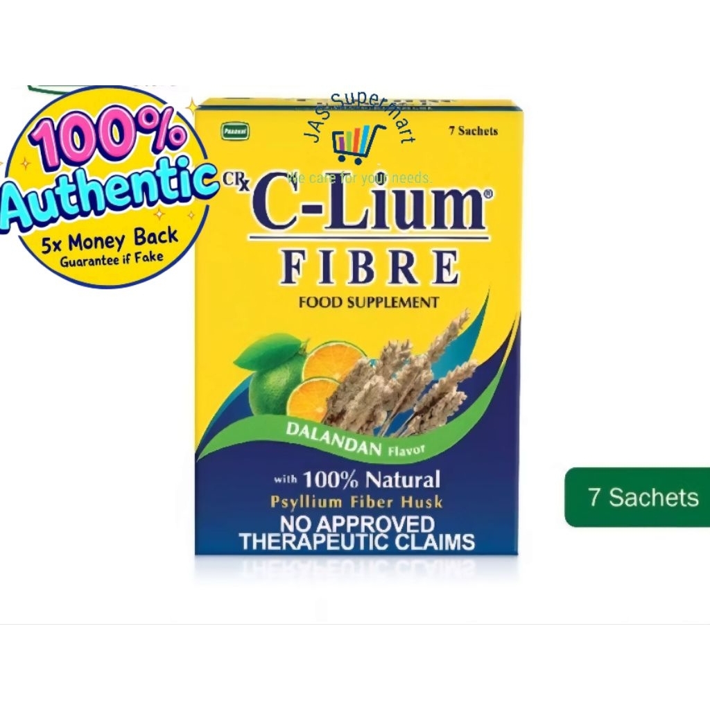C-Lium Psyllium Fiber Husk Dalandan 7sachets | Shopee Philippines