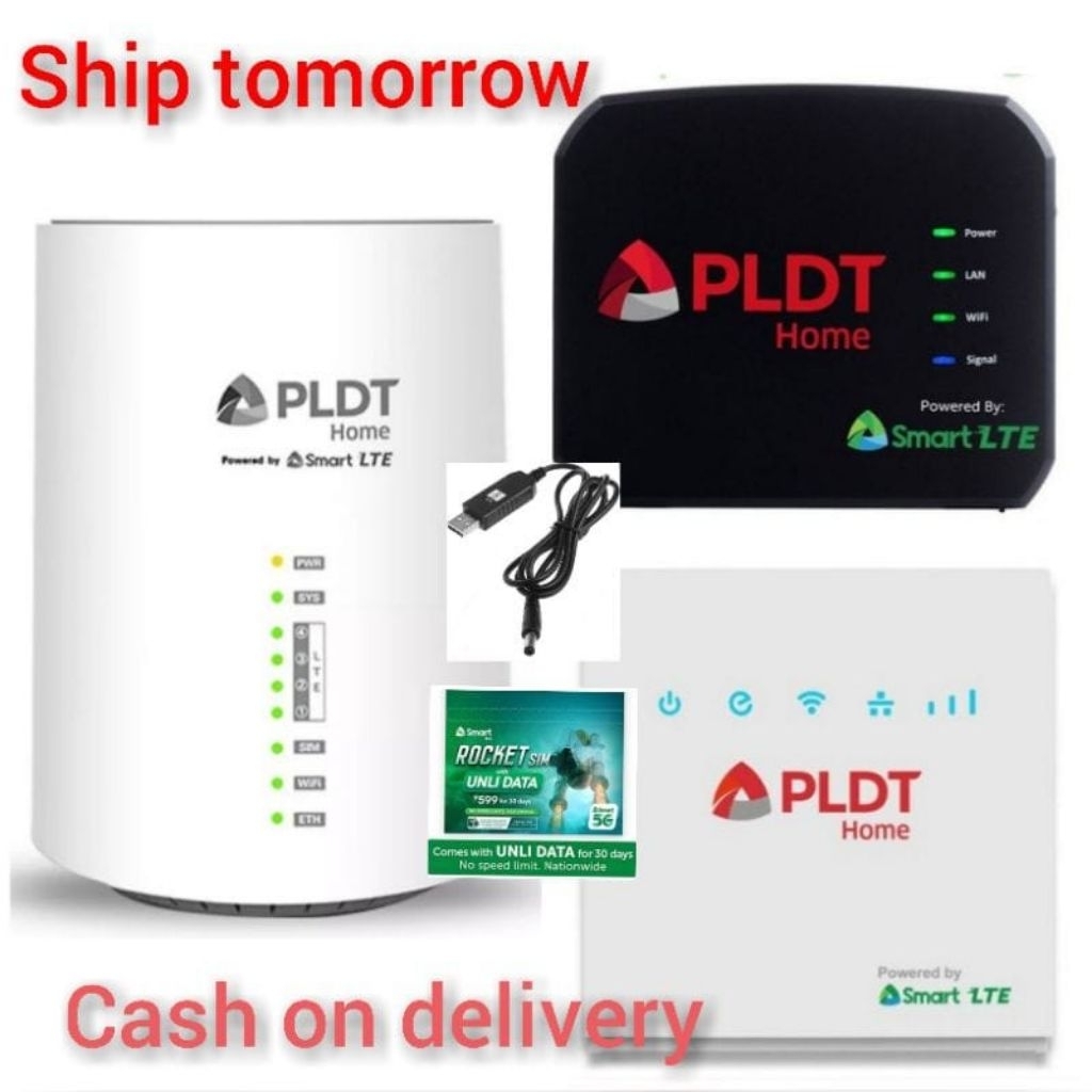 100% NEW PLDT SMART Home Prepaid WiFi with FREE Unli data 15 days ...