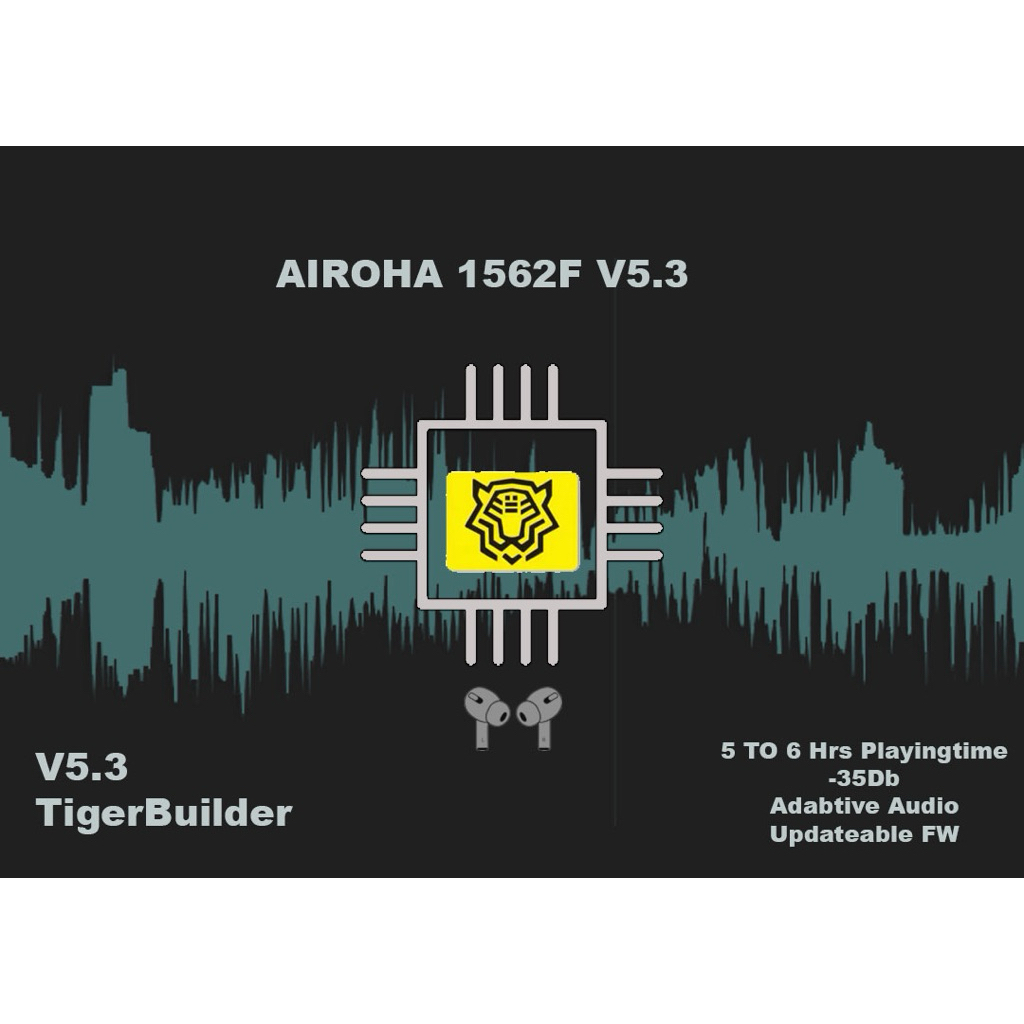 Gmonds Pods Pr2 TigerBuilder v5.3 Airoha Chip 1562F Updatable firmware ...