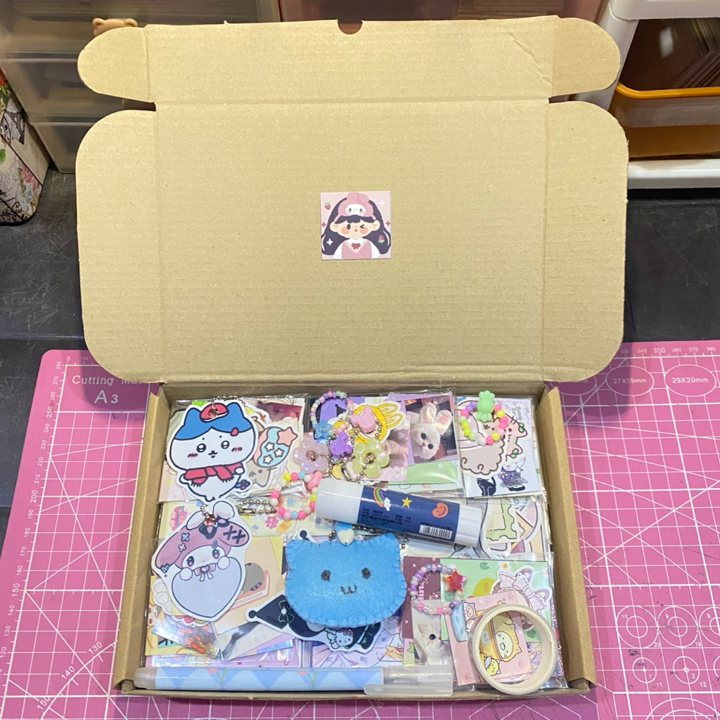Cute Random Stationary Package or Kawaii Journal Kit with Freebies ...