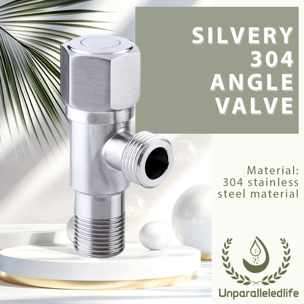 Stainless Steel 304 Angle Check Valve, 1/2", 1/2" x 1/2", COD | Shopee ...