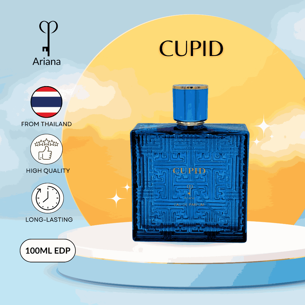 ARIANA Cupid 100ml For Him Long lasting Perfume EDP Fragrance | Shopee ...