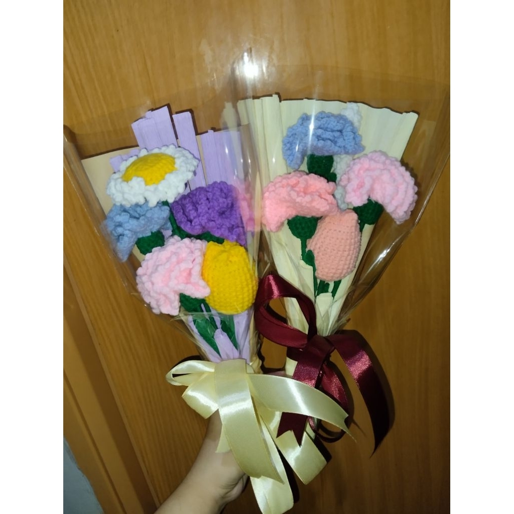 customized bouquet crochet flowers | Shopee Philippines